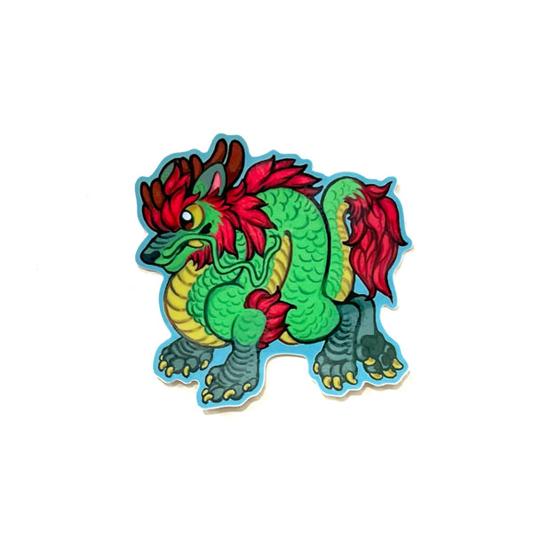 Chibi Dragon Sticker – MORI by Art+Flea