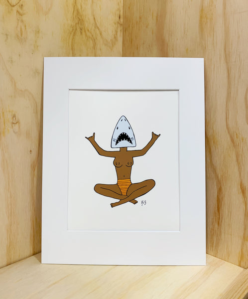 Shaka Shark Print – MORI by Art+Flea